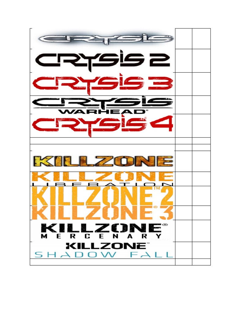 Crisys - Killzone | PDF