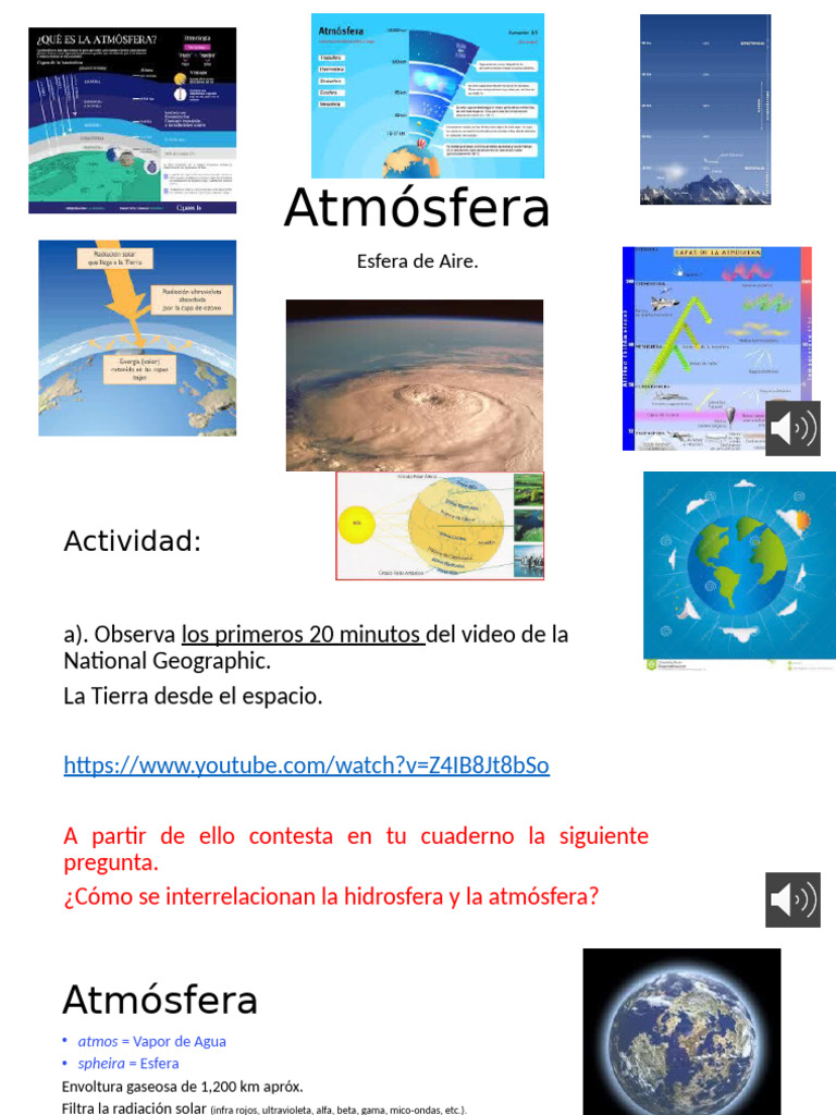 Dibujo y Propiedades de la Atmósfera | PDF | Atmósfera | Atmósfera de tierra