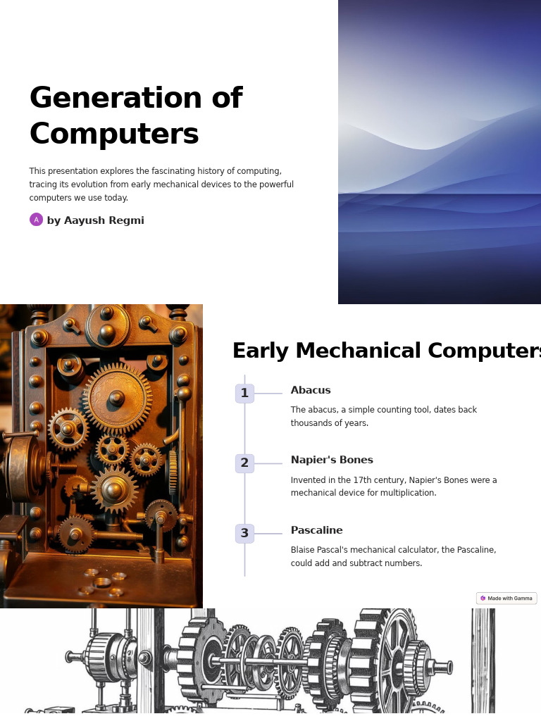 Evolution of Computing History | PDF | Personal Computers | Computing