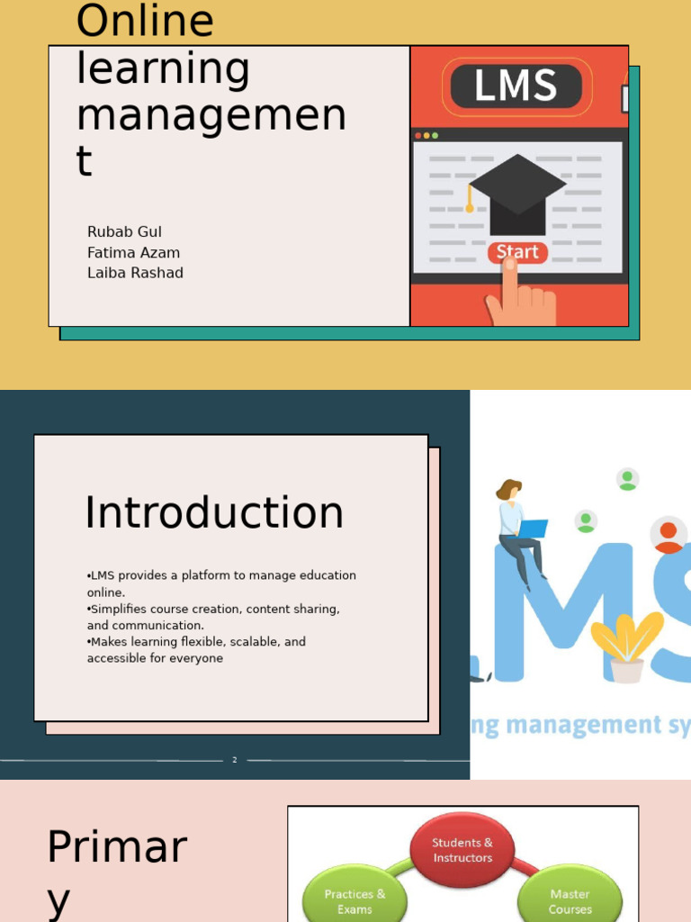 Lms Ict Presentation Fatima | PDF