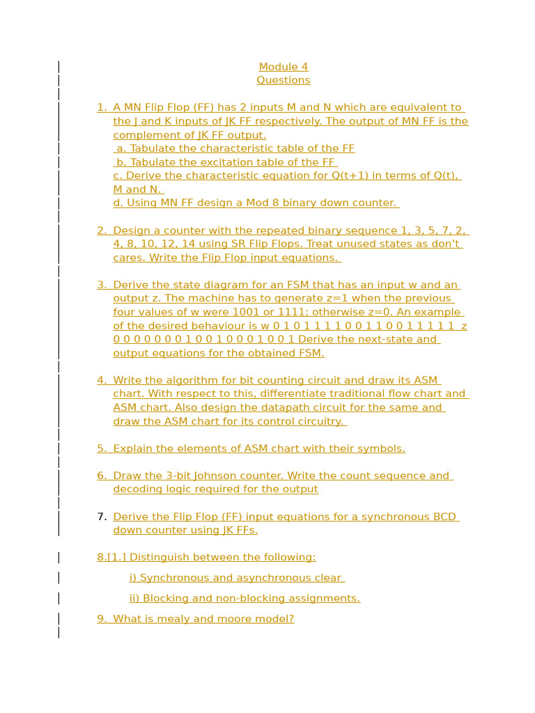 Questions and Solutions - Module 4 | PDF | Electronics | Electronic ...