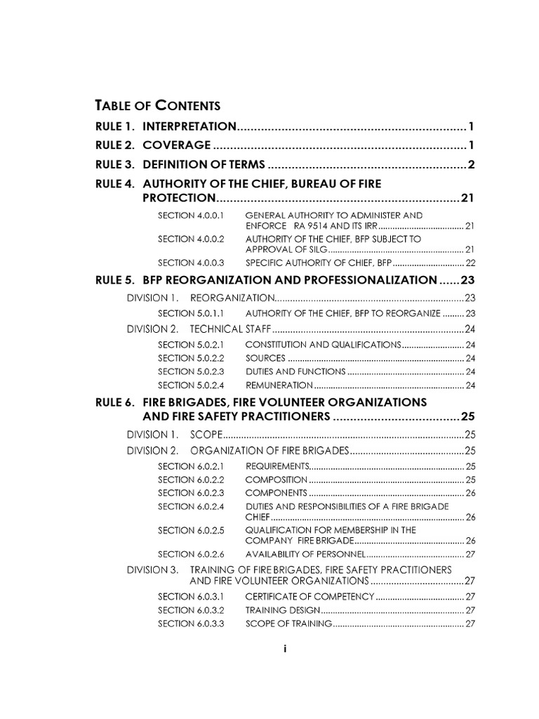 RA 9514 - Fire Code of The Philippines - 2008 - IRR | PDF | Fire ...