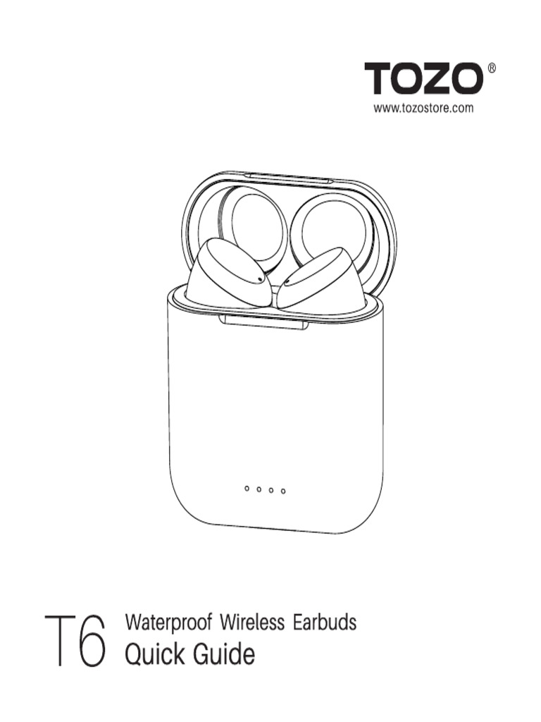 Tozo t6 User Guide | PDF