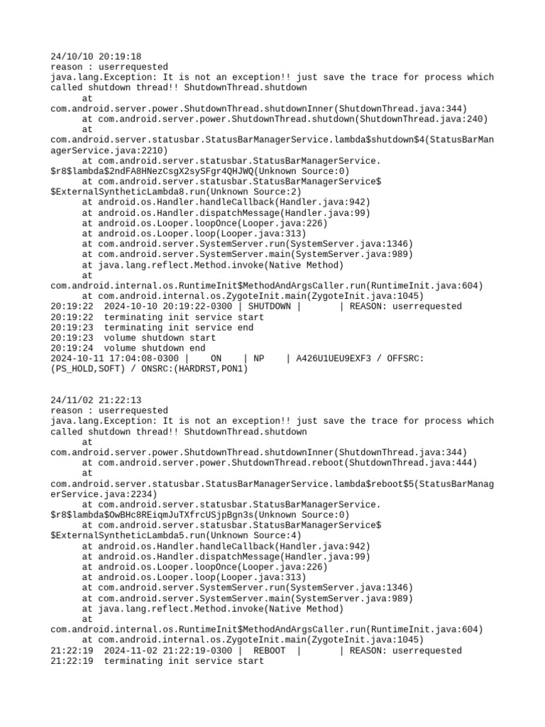 Power Off Reset Reason Backup | PDF | Computer Programming | Technology Development