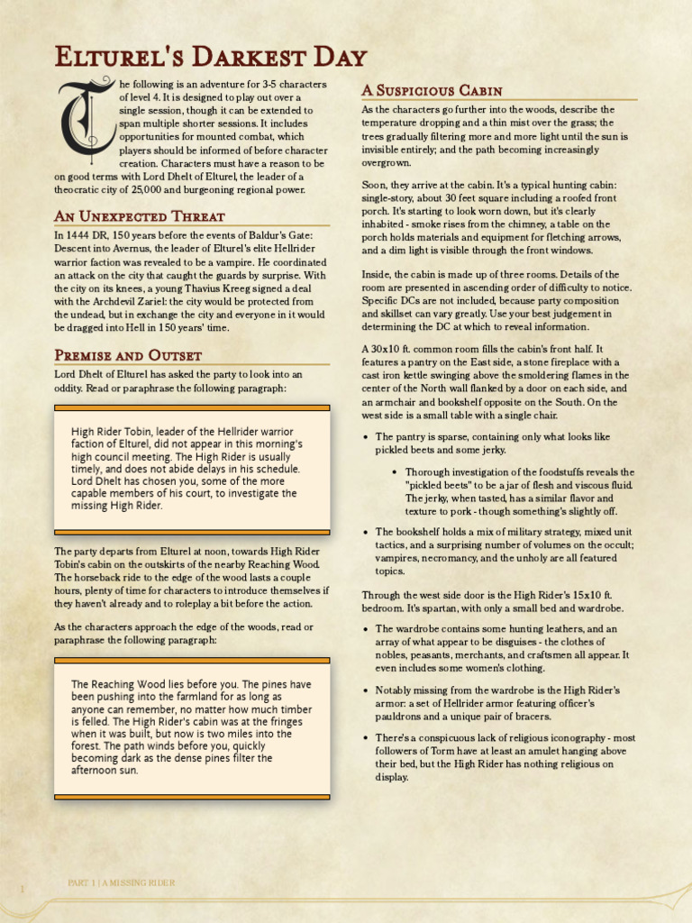 2264573-Elturels_Darkest_Day | PDF | Forgotten Realms | Vampires