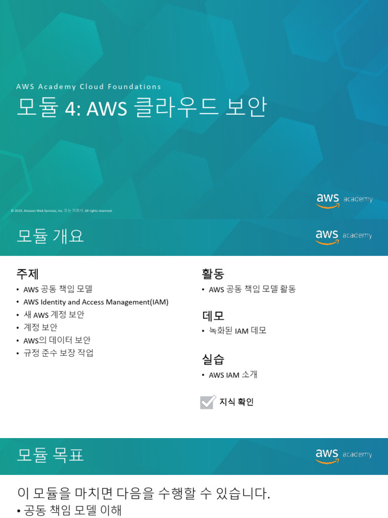 AWS Academy CLoud Foundation - 4 | PDF