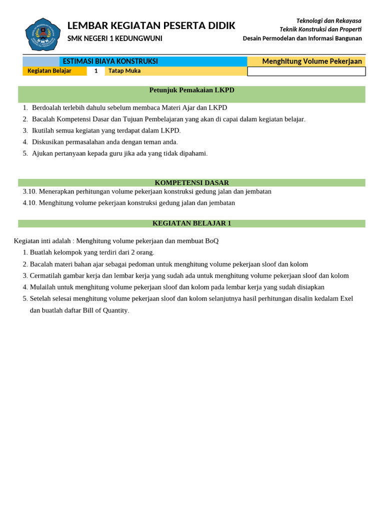 LKPD UKIN - Agus Supriyanto | PDF