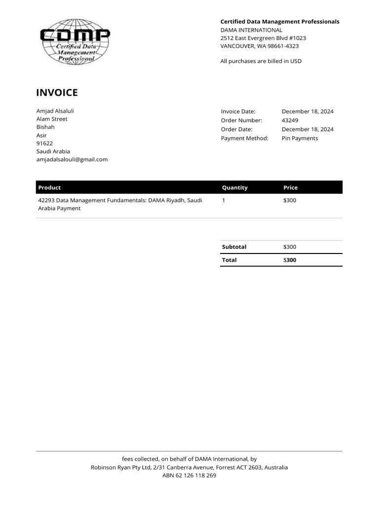 invoice-300 | PDF