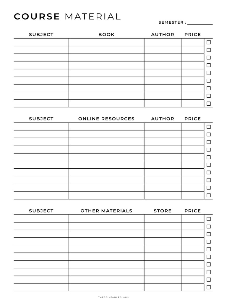 Course Material | PDF