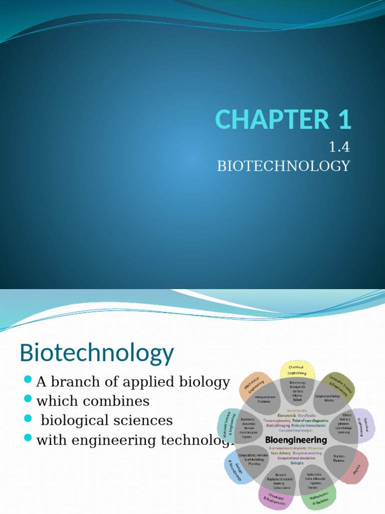 Understanding Biotechnology Basics | PDF
