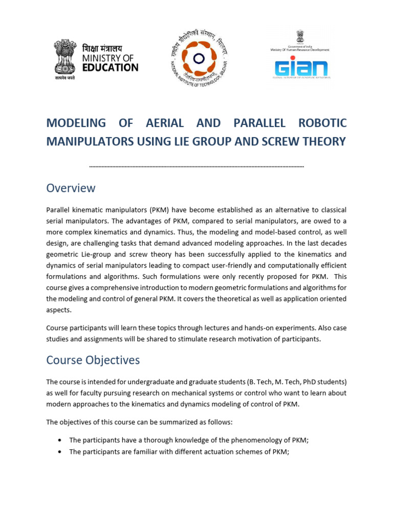 GIAN Brochure - Yogesh Singh - 2412209 | PDF | Classical Mechanics ...