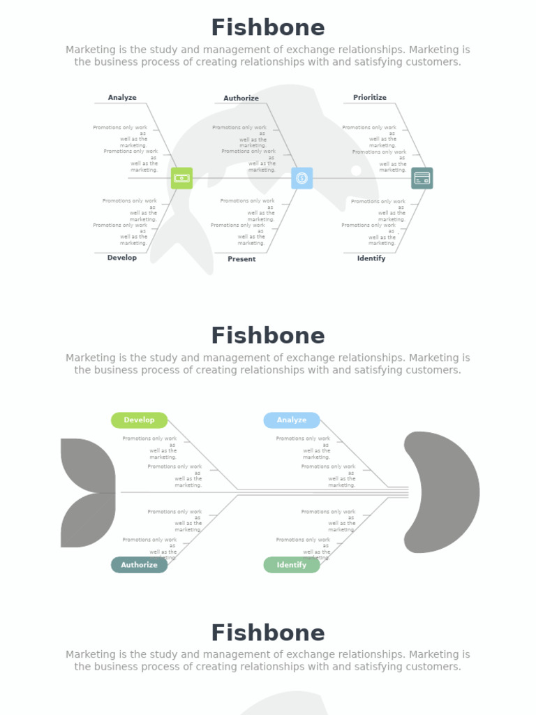 Fishbone Infographic 03 | PDF | Marketing | Human Communication