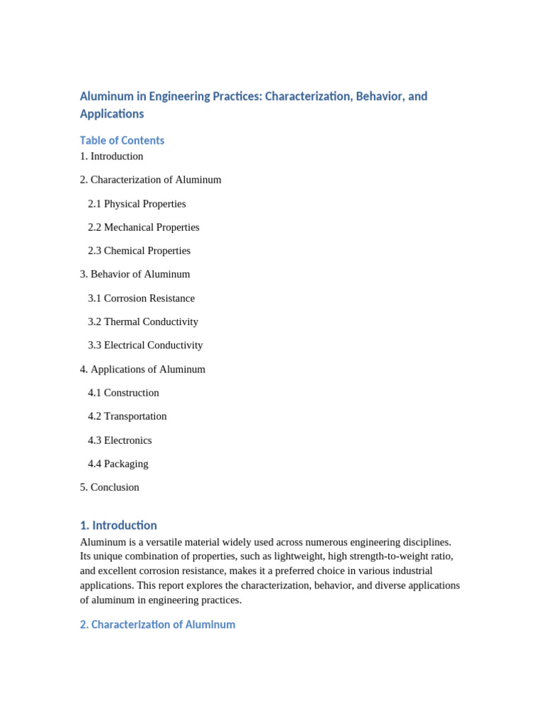 Aluminum_in_Engineering_Practices | PDF | Aluminium | Corrosion