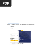 Panduan Daftar Cortex | PDF