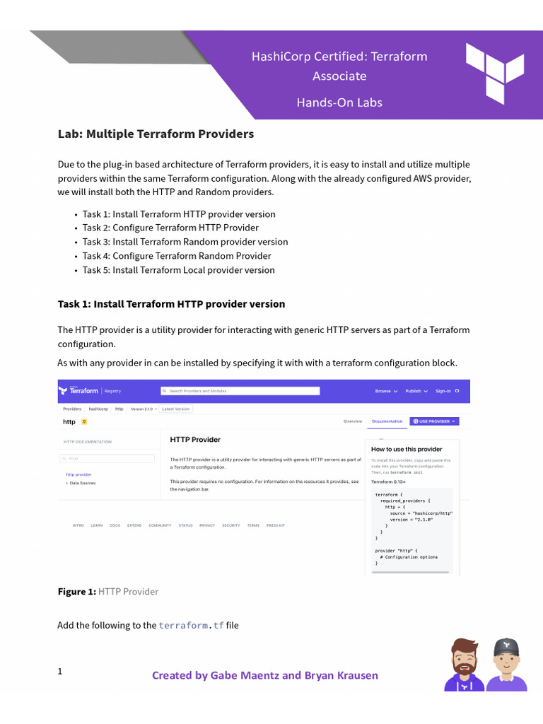 Multiple Terraform Providers | PDF | Software Engineering | Computer Architecture