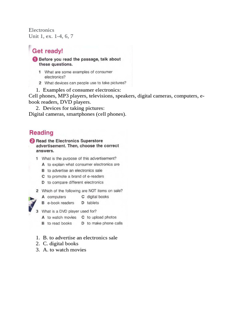 Consumer Electronics Overview and Sales | PDF