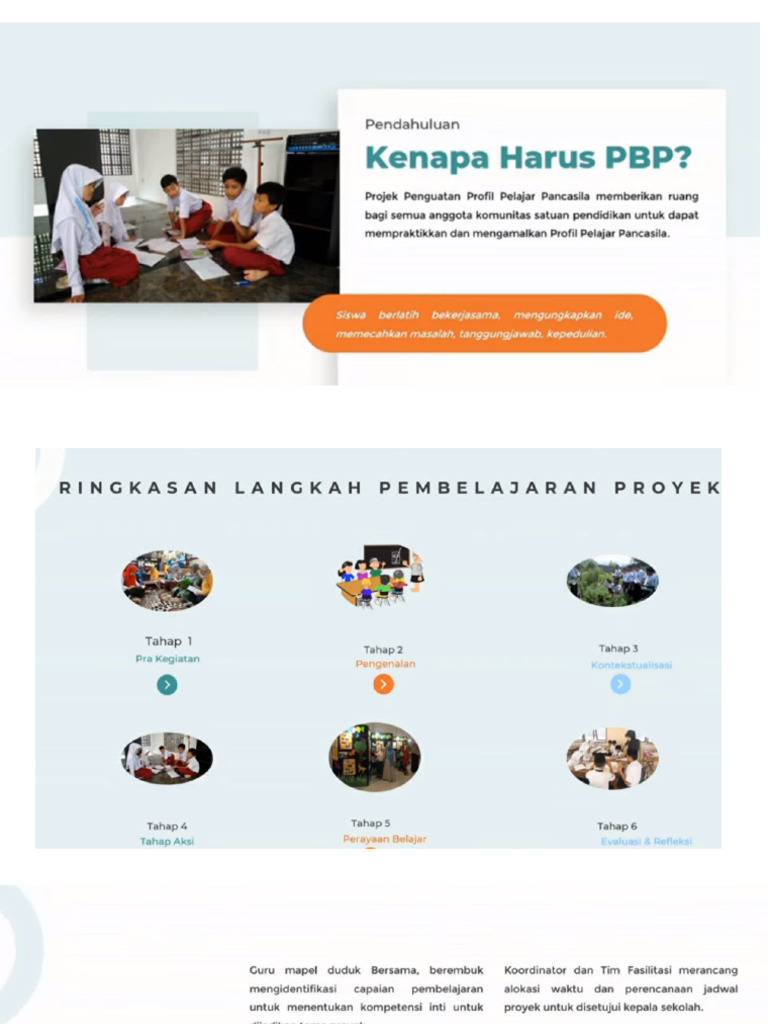 Langkah langkah Pelaksanaan P5 | PDF