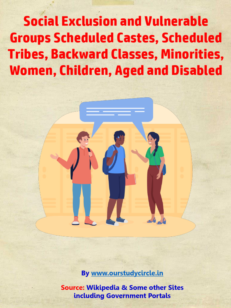 Social Exclusion of Vulnerable Groups | PDF | Agriculture | Disability