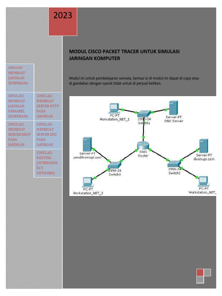 Modul Praktikum Routing | PDF