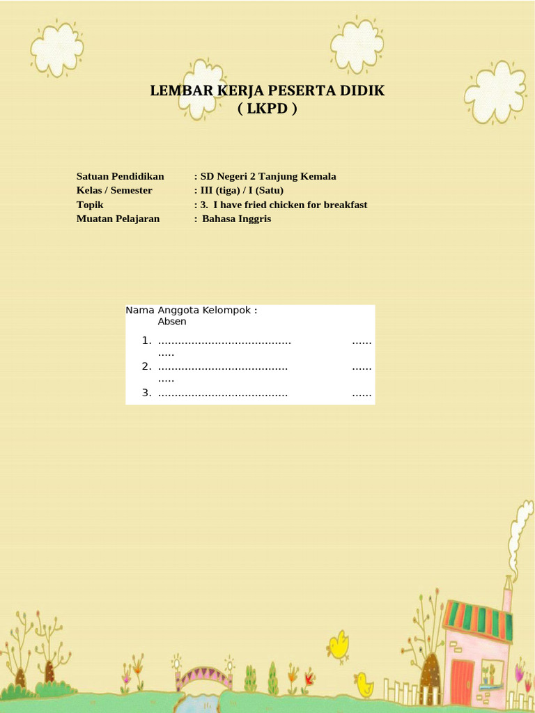 LKPD | PDF