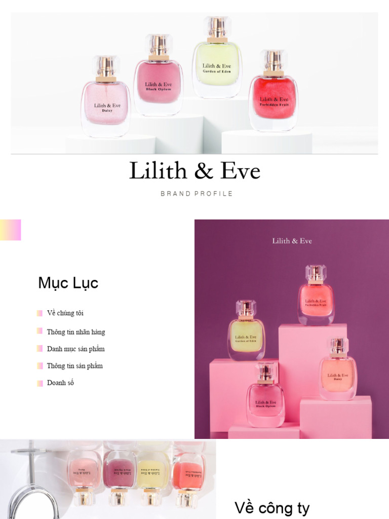 Lilith & Eve Brand Profile | PDF