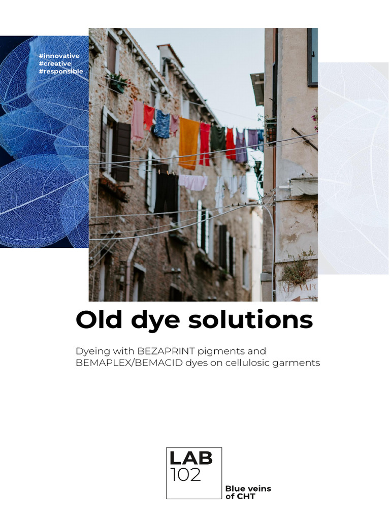 garment-old-dye-solutions | PDF | Dyeing | Dye