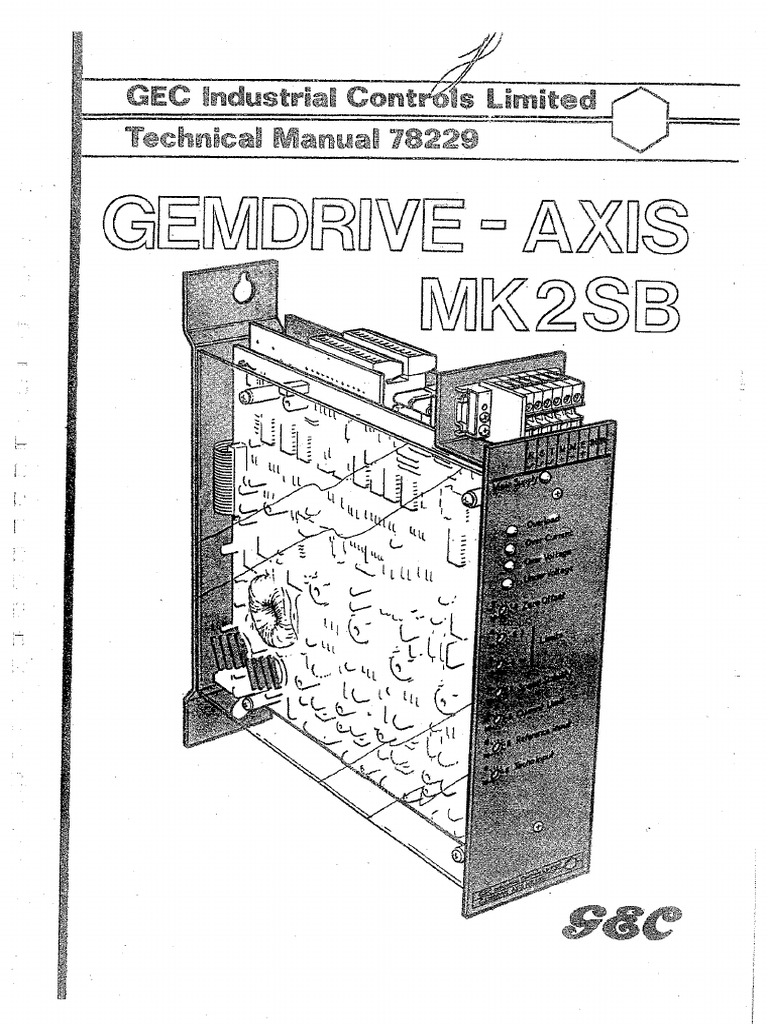 GEC Axis Drives | PDF