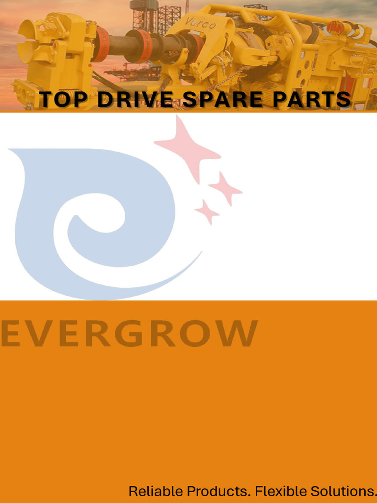Linhai Evergrow Top Drive Spare Parts Catalog | PDF | Screw | Pump