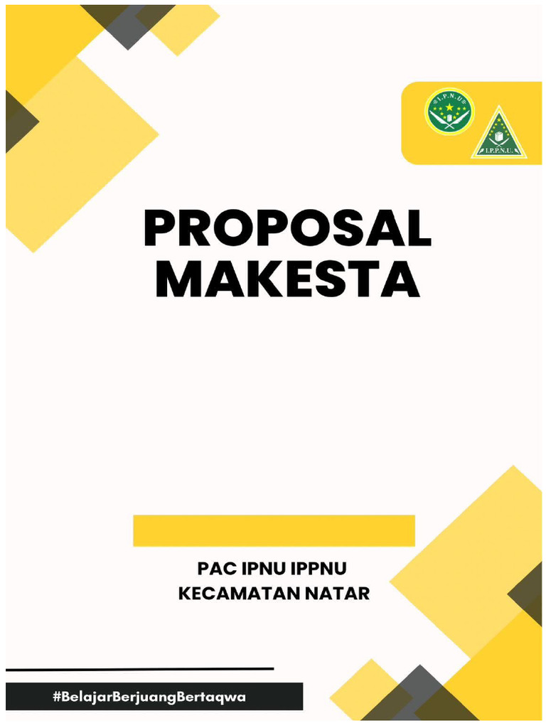 Proposal Makesta jilid 5 PAC Natar | PDF