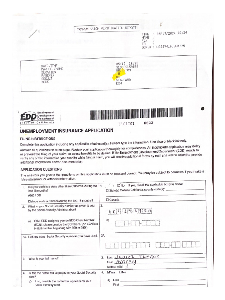 Transmission Verification Report | PDF