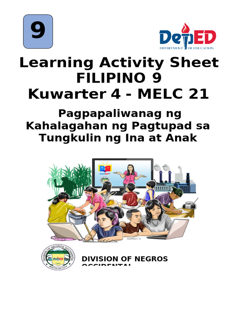 Las Fil 9 q4 Melc 21 | PDF