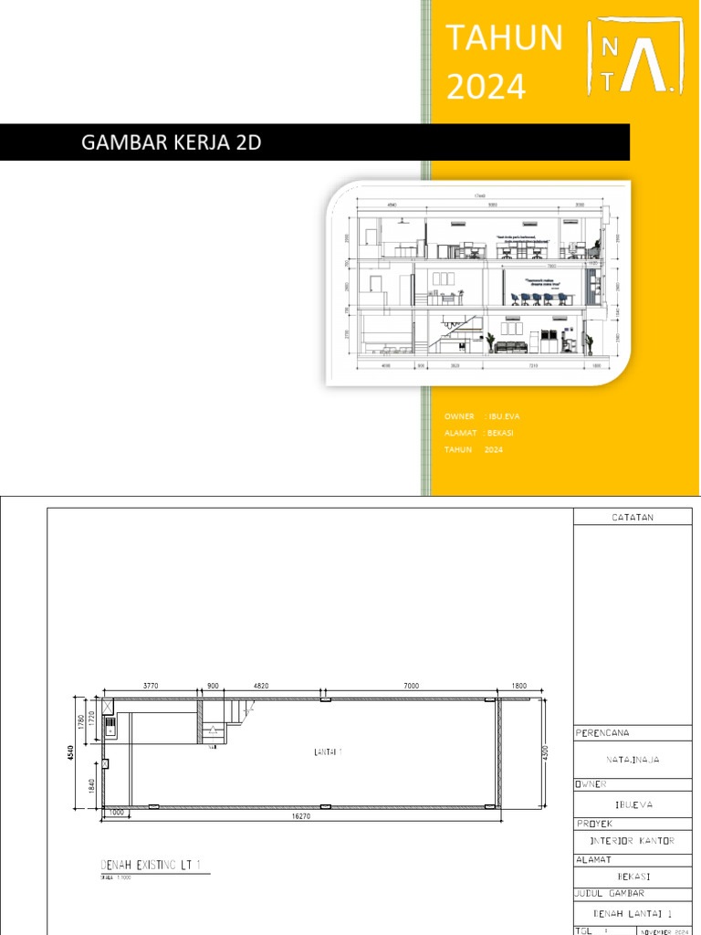 GAMBAR KERJA 2D | PDF