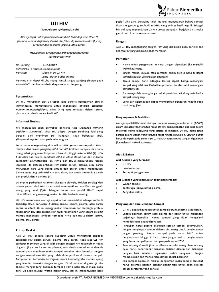 Pakar biomedika-HIV | PDF