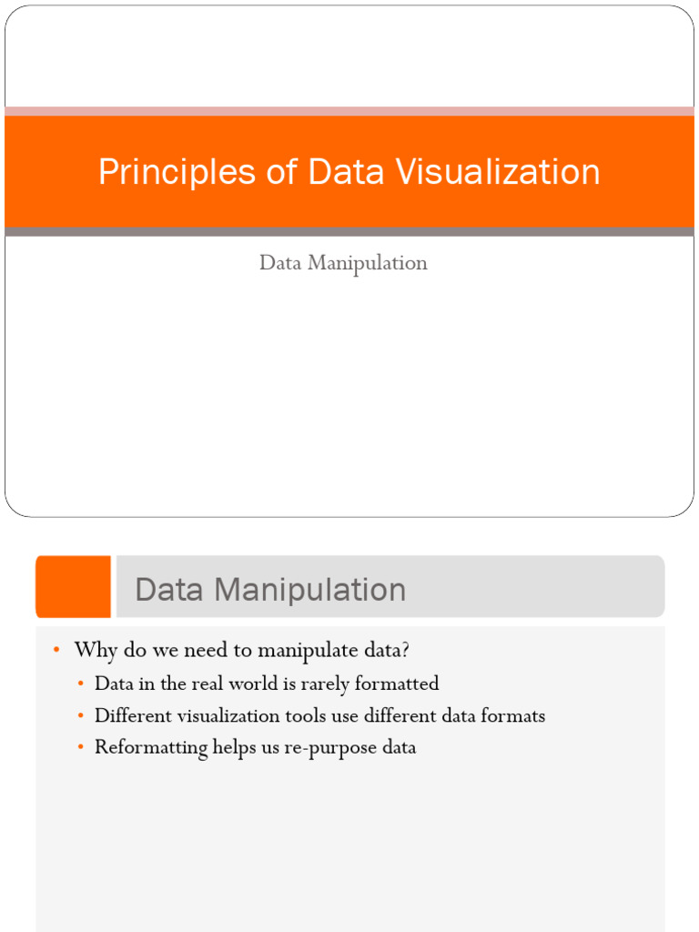 Lecture 3 - Data Manipulation | PDF | Microsoft Excel | Page Layout