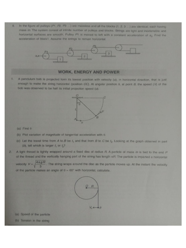 Adv problems in Dynamics | PDF