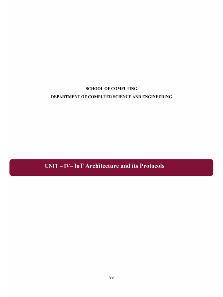 IOT UNIT-4 | PDF