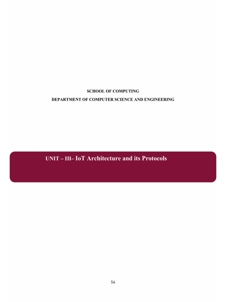 IOT UNIT-3 | PDF