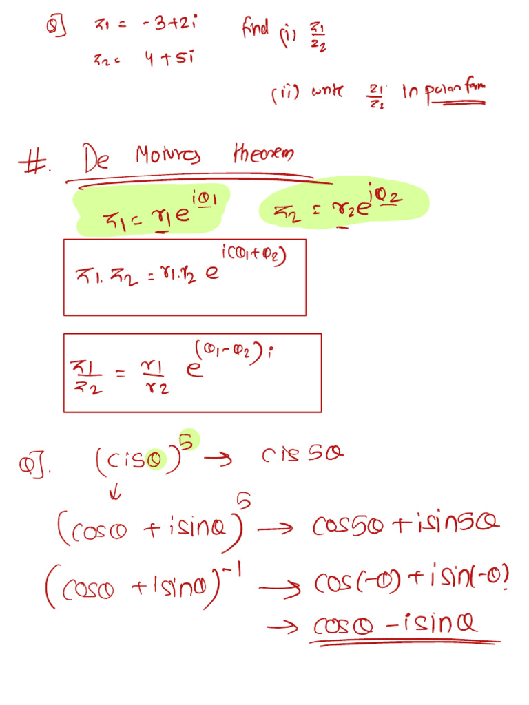 Complex Numbers Kashish 4 | PDF