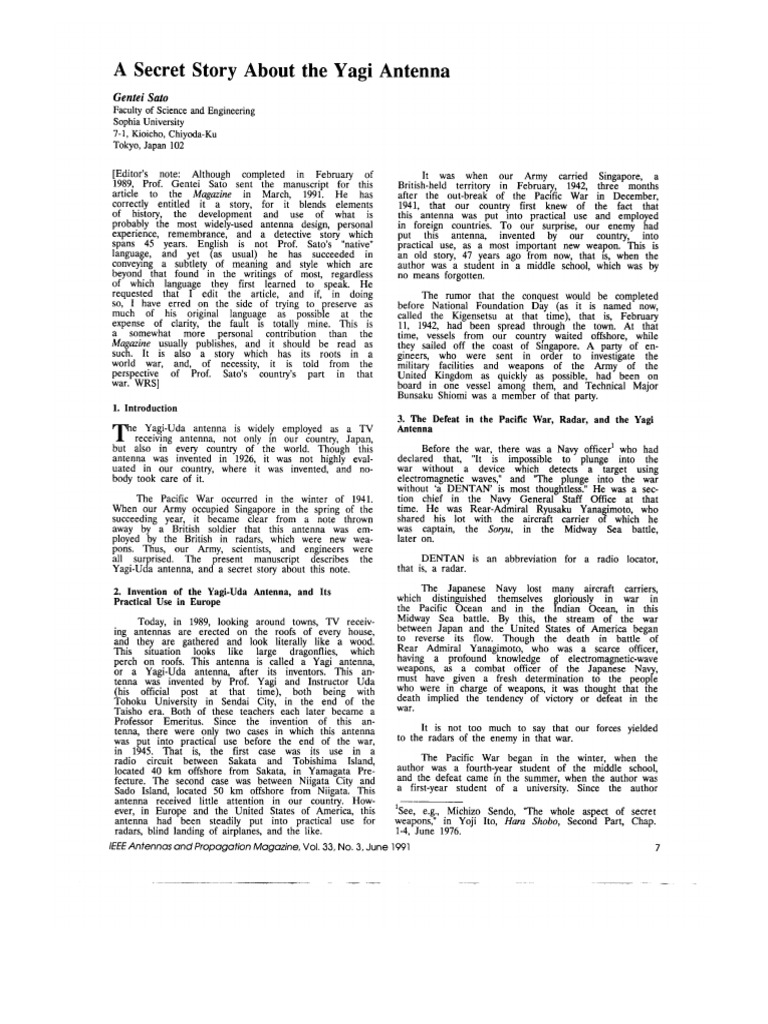 Secret-story-about-Yagi | PDF