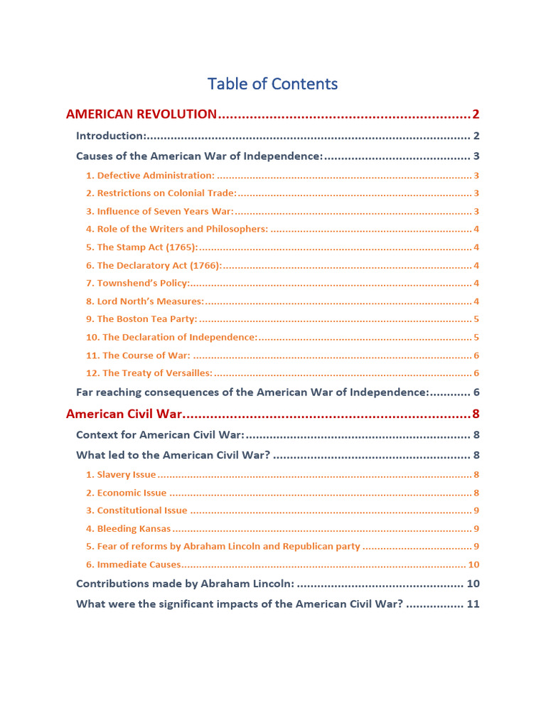 american revolution | PDF | Abraham Lincoln | American Revolutionary War