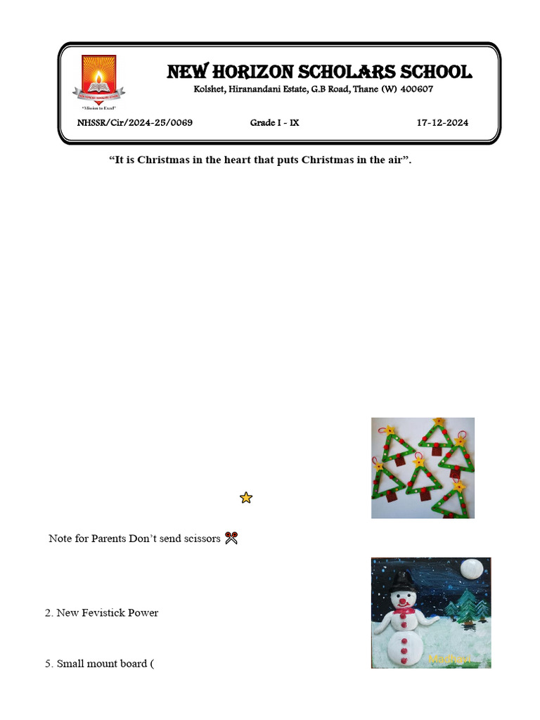 e9270560 01fd 428a Af4b Fe42e2d475c1 Christmas Circular | PDF | Christmas