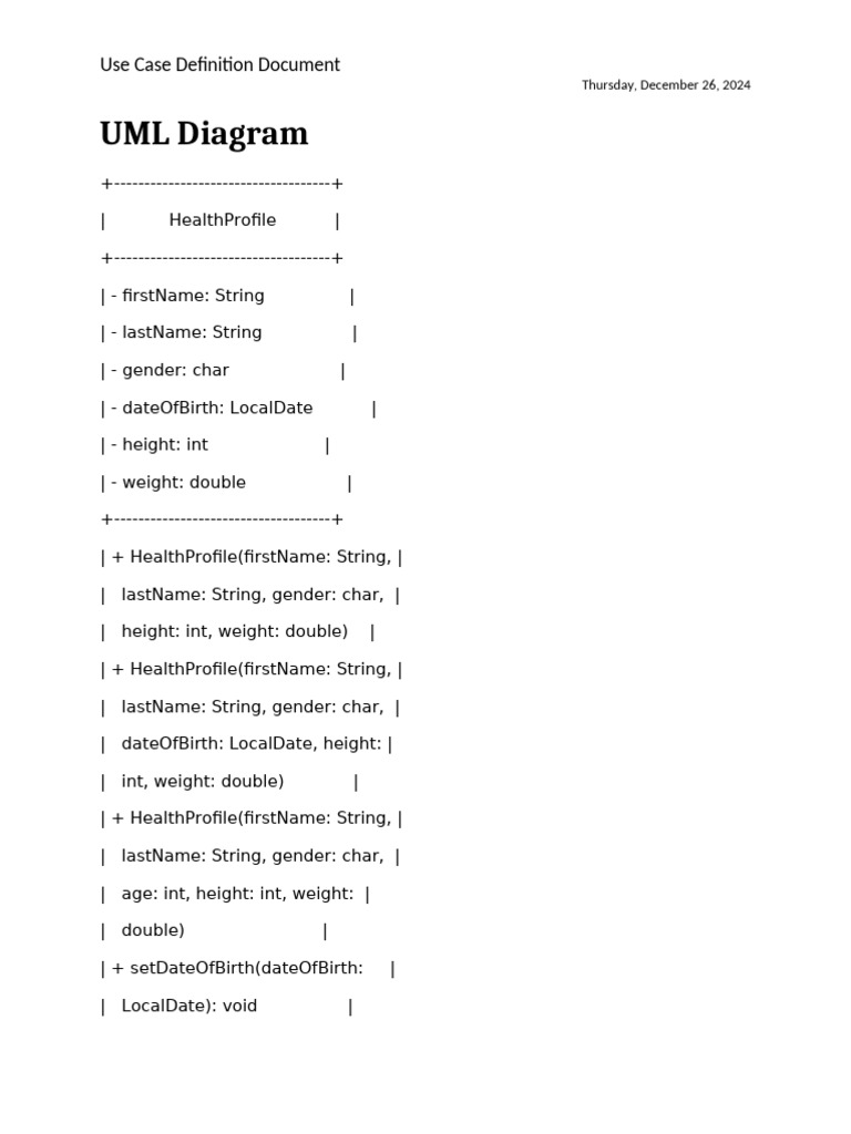 UML and Use Case Definition | PDF