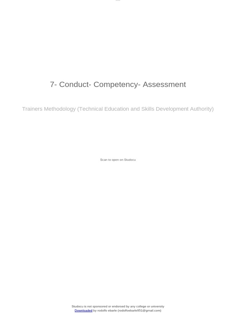 SMAW NC II Competency Assessment Guide | PDF | Welding | Construction