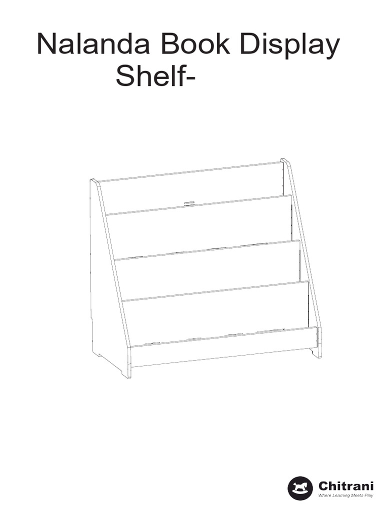 FR011 Large Bookshelf Assembly Instruction | PDF