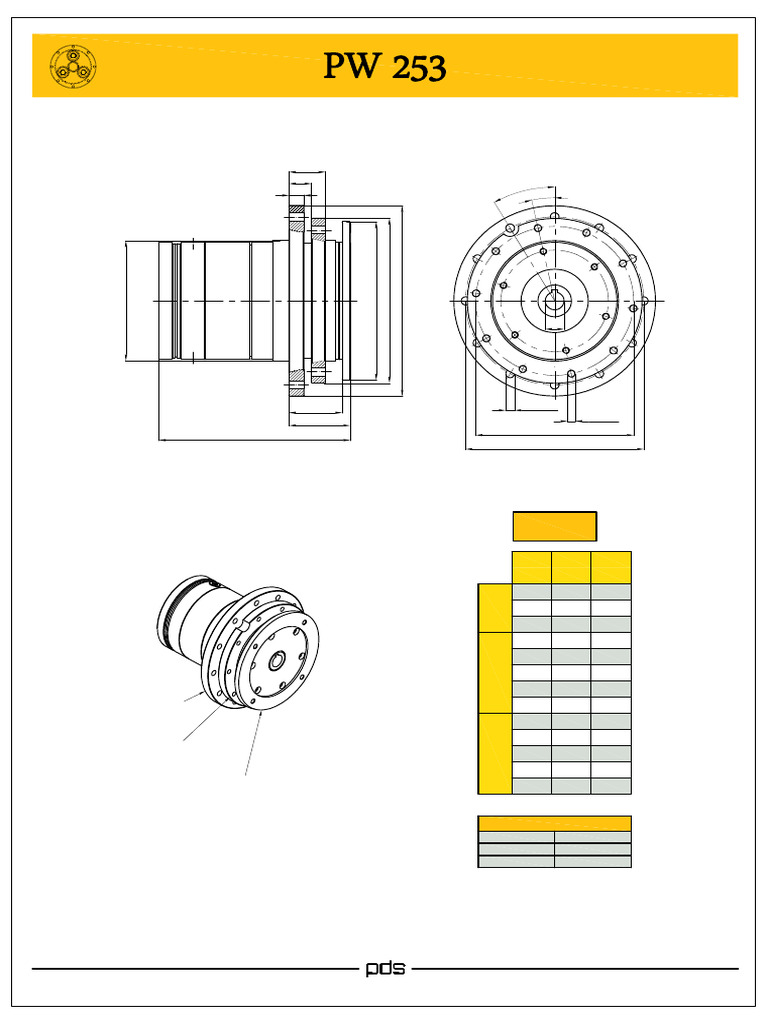 PW PDS Planet Reduktor Vinc Katalog | PDF