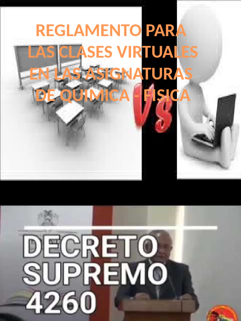 Reglamento de Las Clases Virtuales | PDF