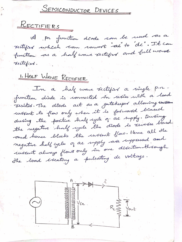 Semiconductor Notes Physics Module 4 | PDF