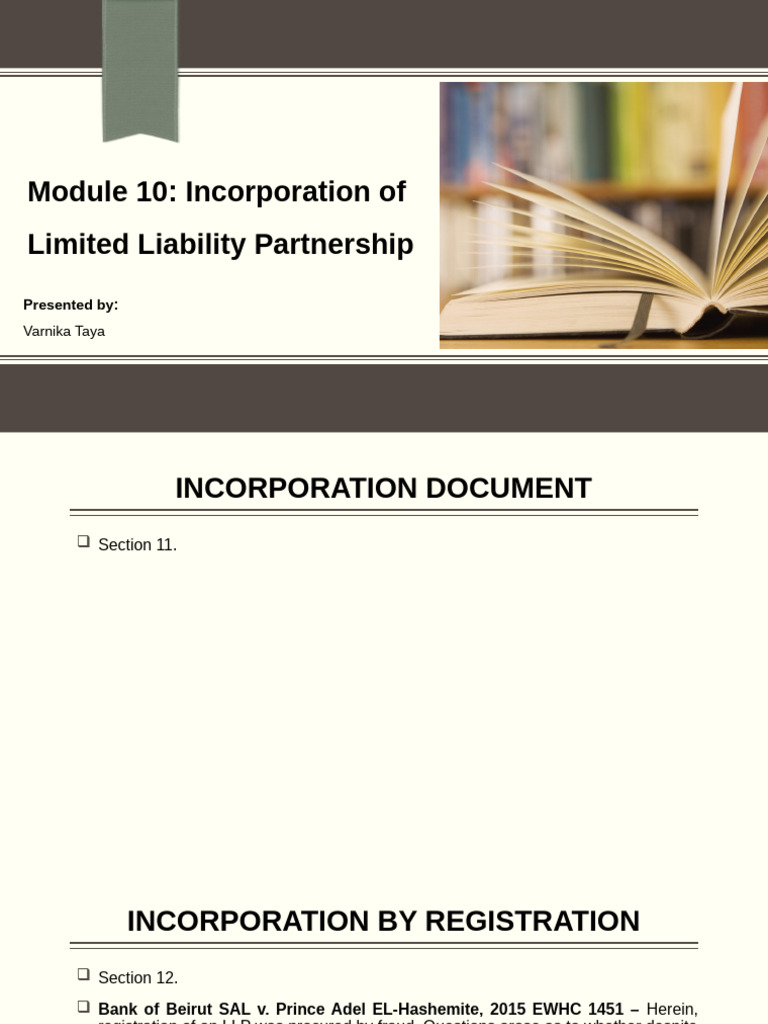 Module 10 Presentation | PDF