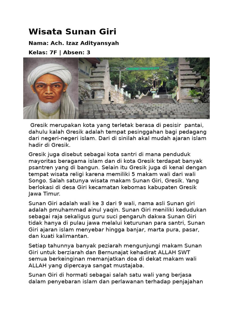 Wisata Makam Sunan Kudus | PDF