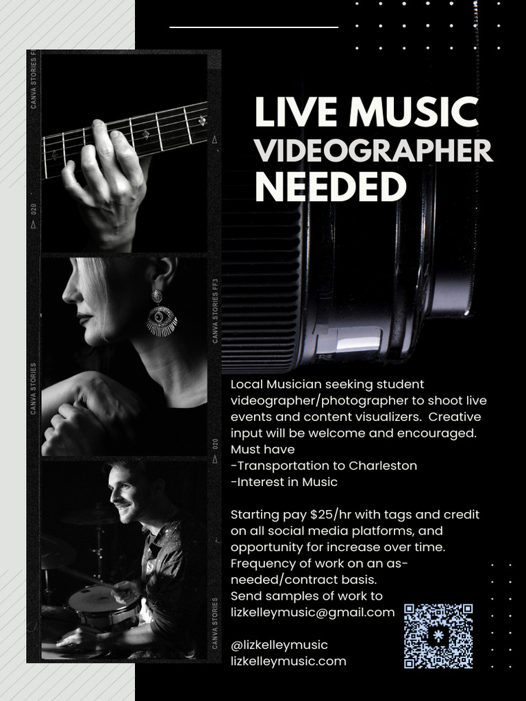 Liz Kelley Videographer Poster | PDF